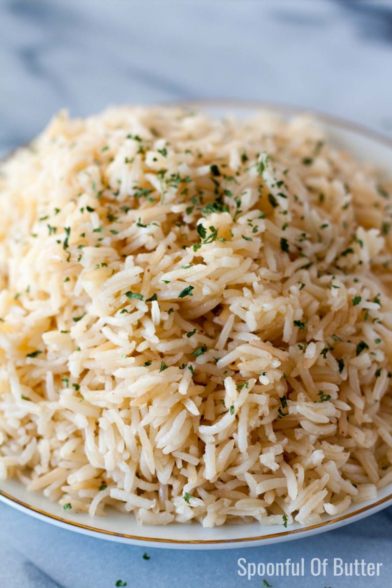 Mediterranean Butter Rice | bakeologie