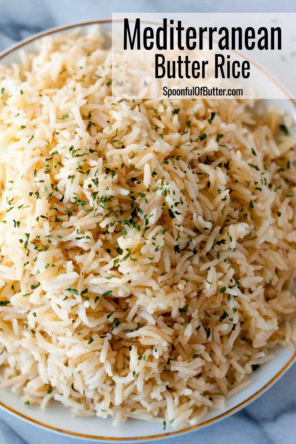 Mediterranean Butter Rice | bakeologie