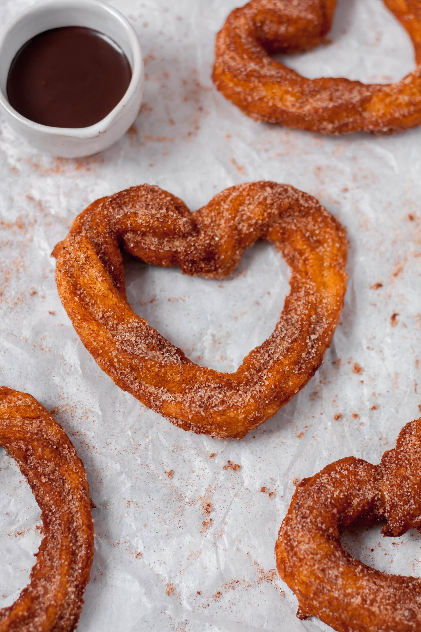 Heart Shaped Churros | bakeologie