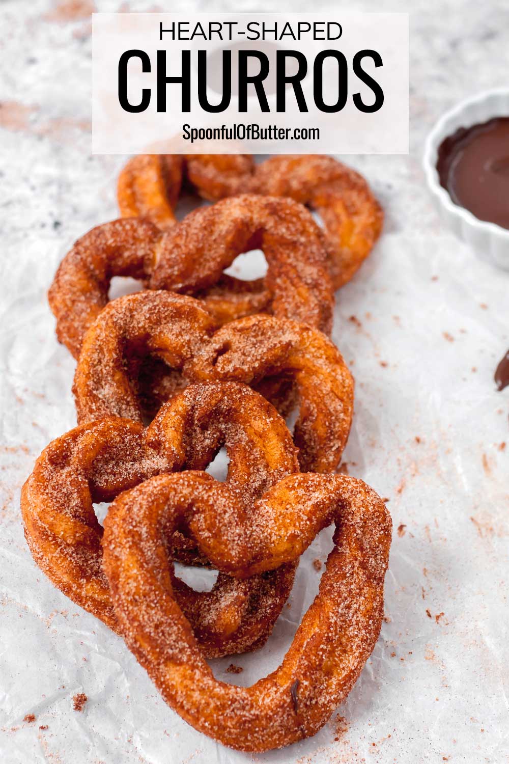 Heart Shaped Churros | bakeologie