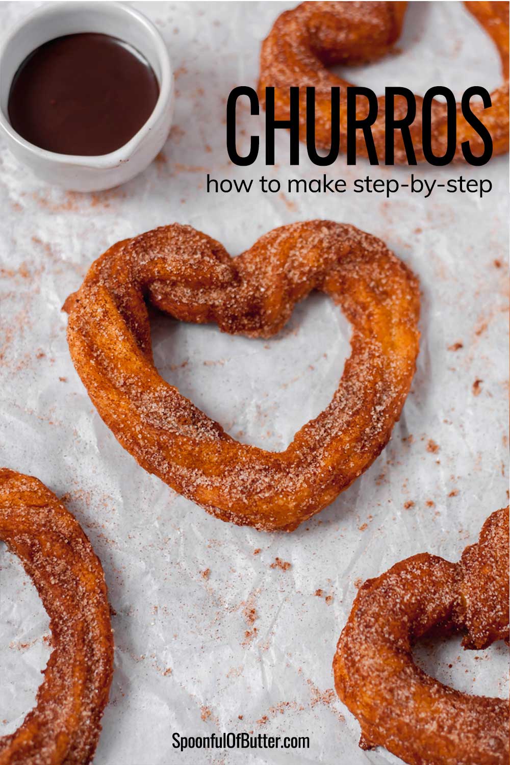 Heart Shaped Churros | bakeologie