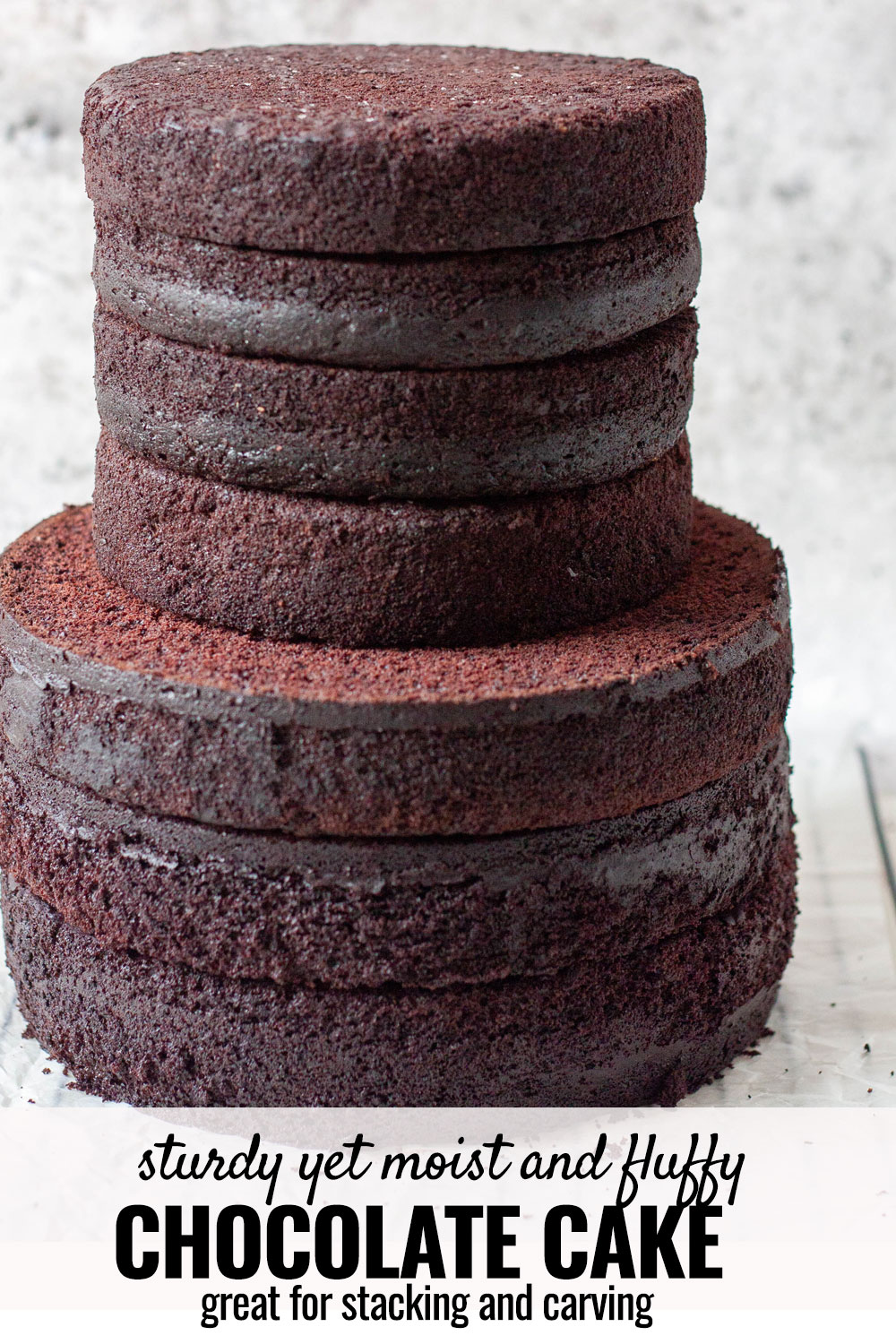 Sturdy Yet Moist and Fluffy Chocolate Cake | bakeologie