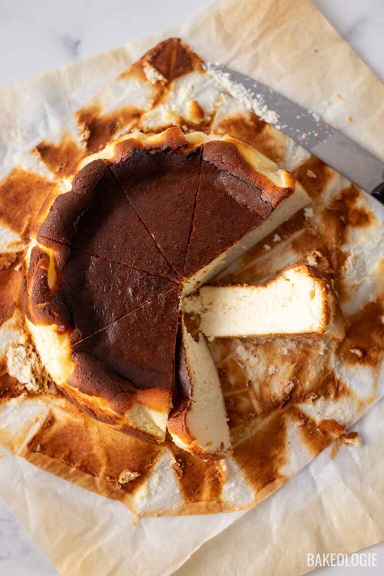 San Sebastian Cheesecake (Basque-Burnt) | bakeologie