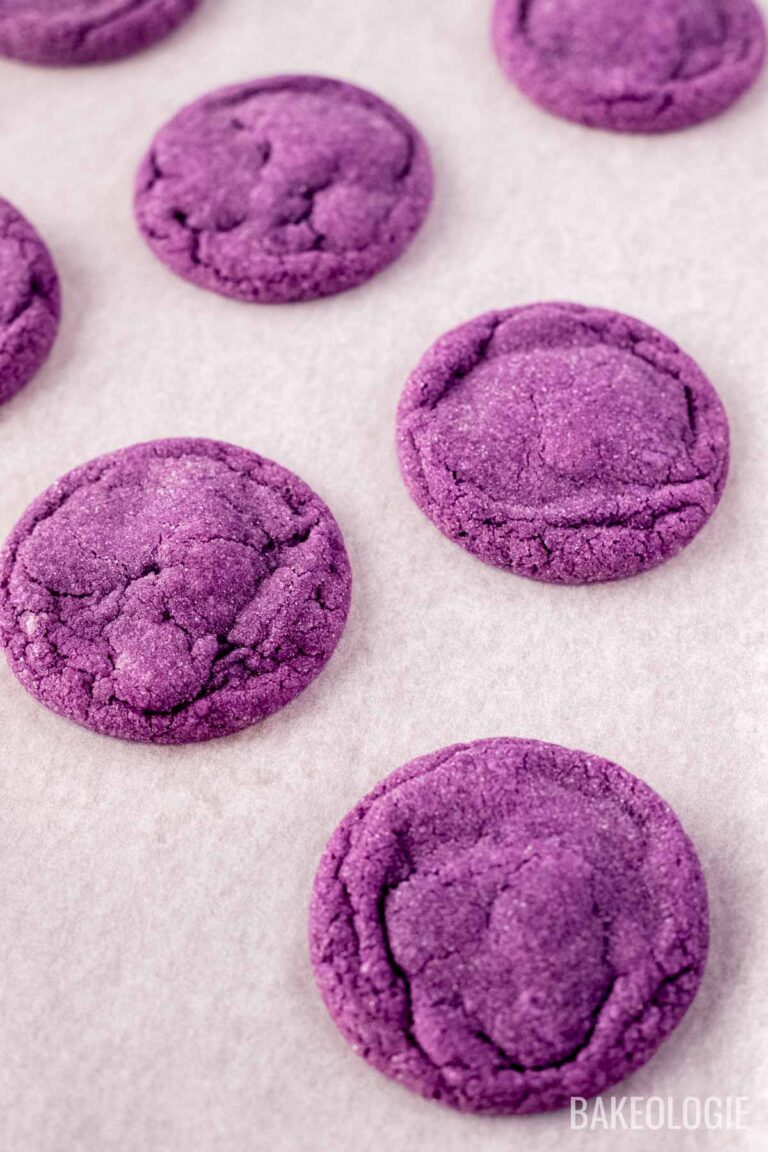 Soft & Chewy Ube Cookies | bakeologie