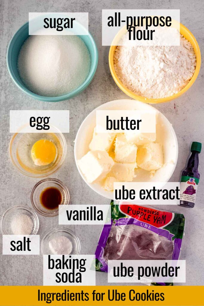 Soft & Chewy Ube Cookies | bakeologie