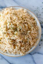 Mediterranean Butter Rice | bakeologie